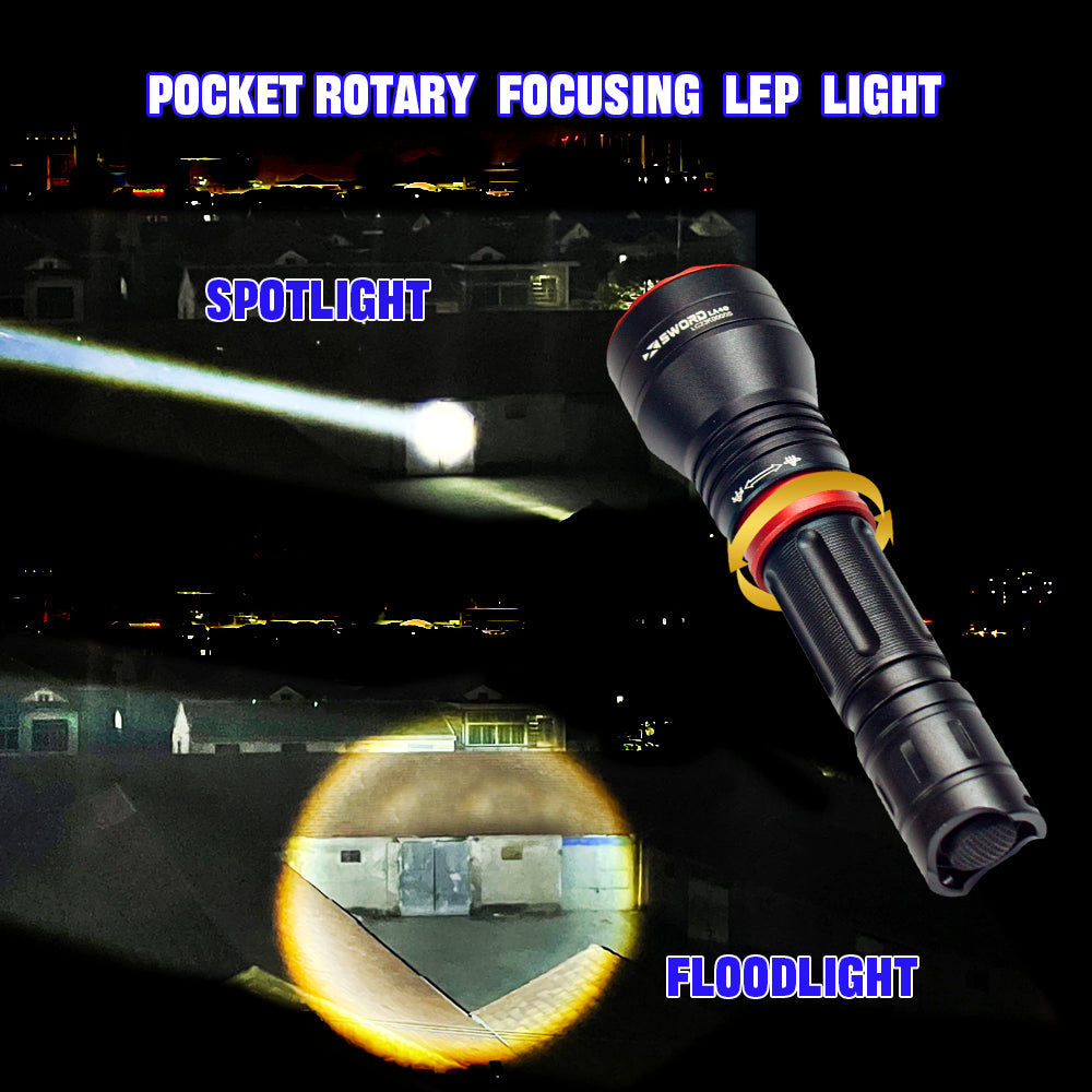 MAXTOCH LA40 Compact 18650 Zoom LEP Flashlight – MAXTOCH Official Store